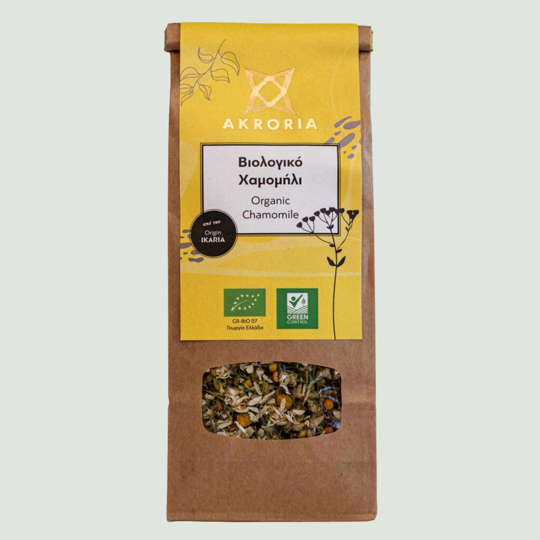 Organic Chamomile Tea | Akroria Ikaria