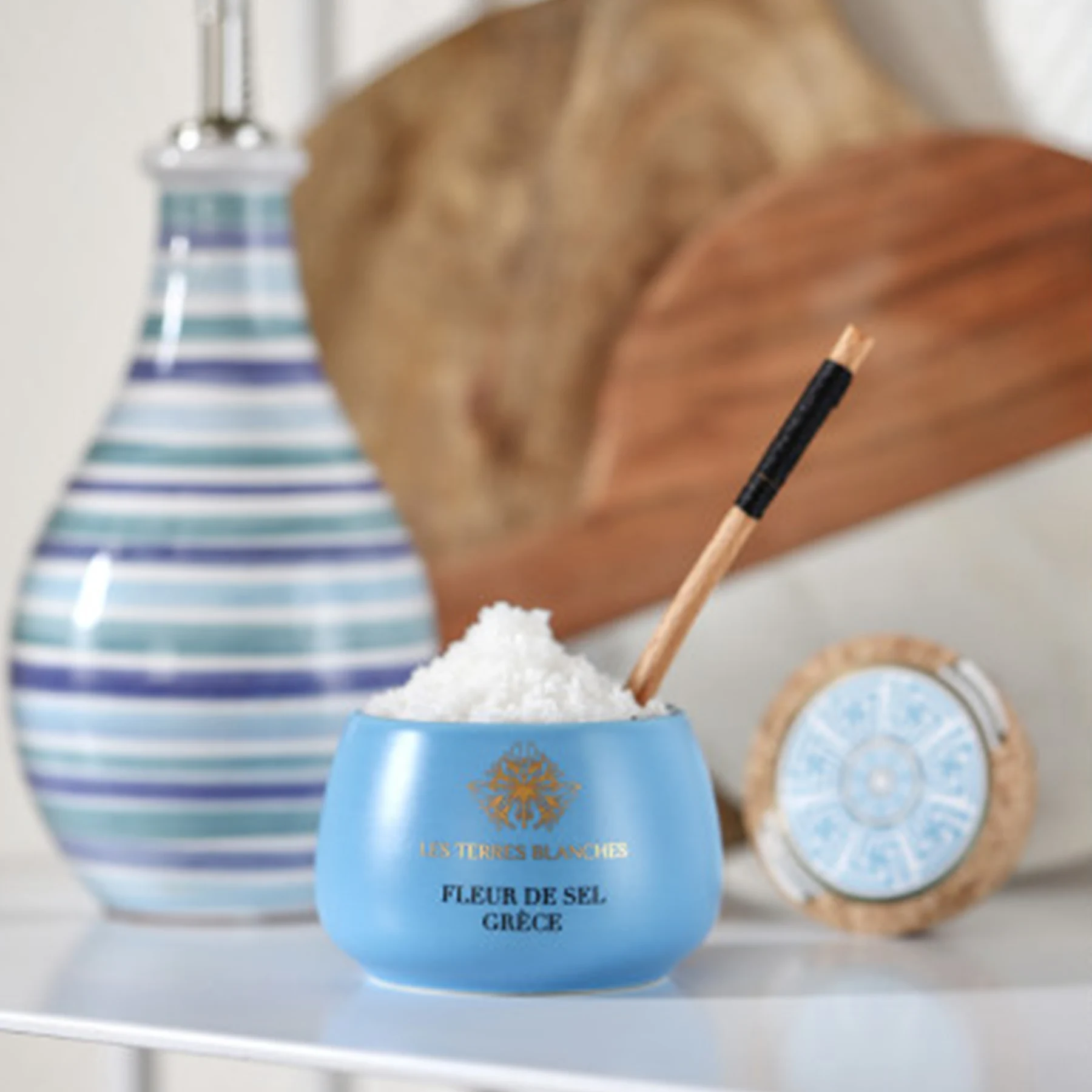 Greek Salt Fleur de Sel Grèce | Les Terres Blanches