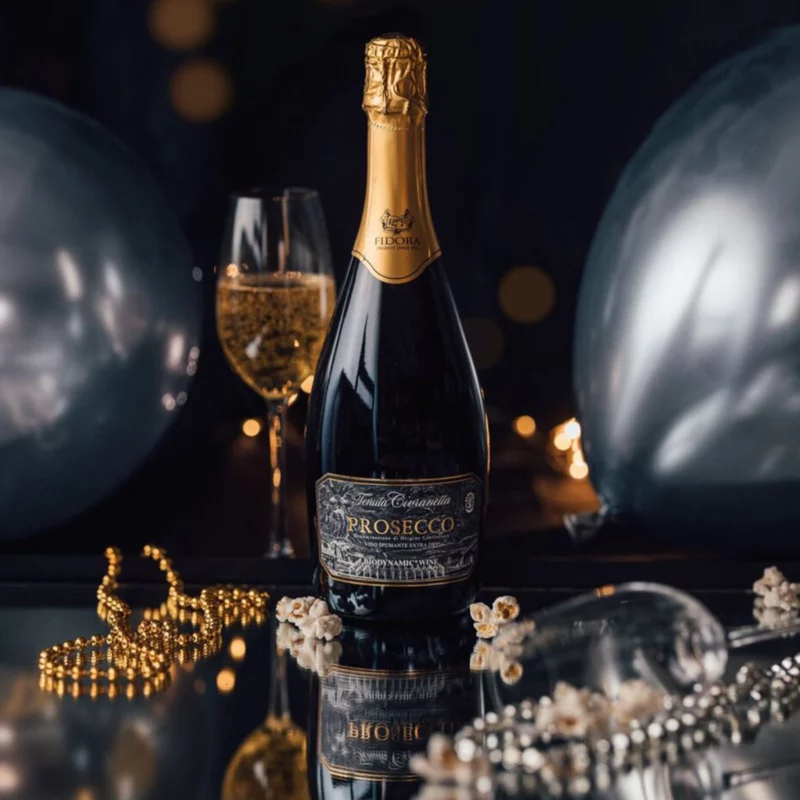 Organic Prosecco Wine DOC Spumante Extra Dry | Fidora Italy