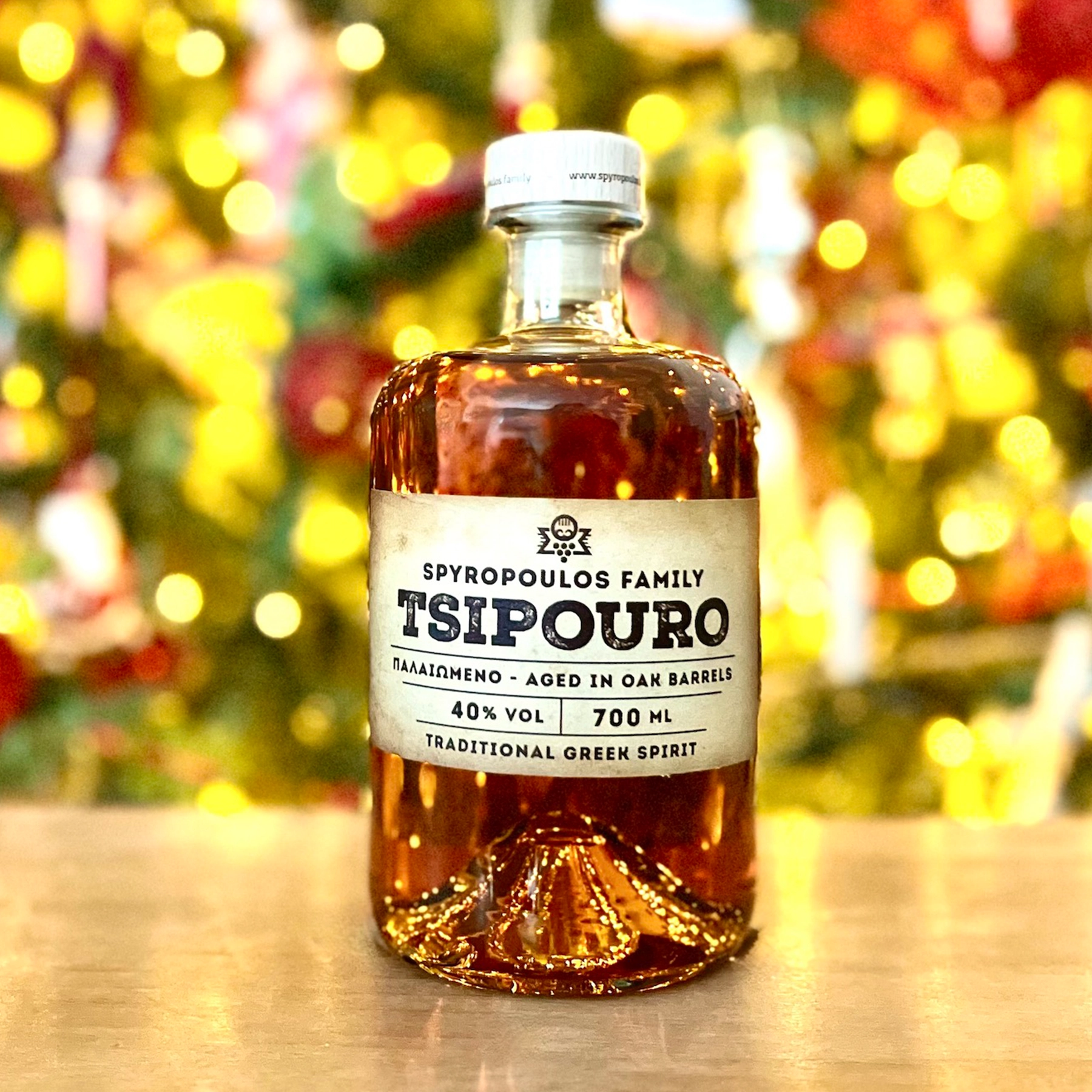 Tsipouro Aged Grape Marc Distillate | Spyropoulos