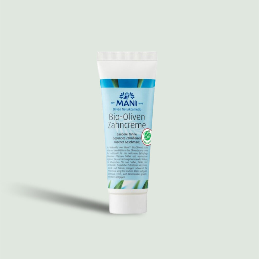 Mani BlauelOrganic Olive Oil Toothpaste